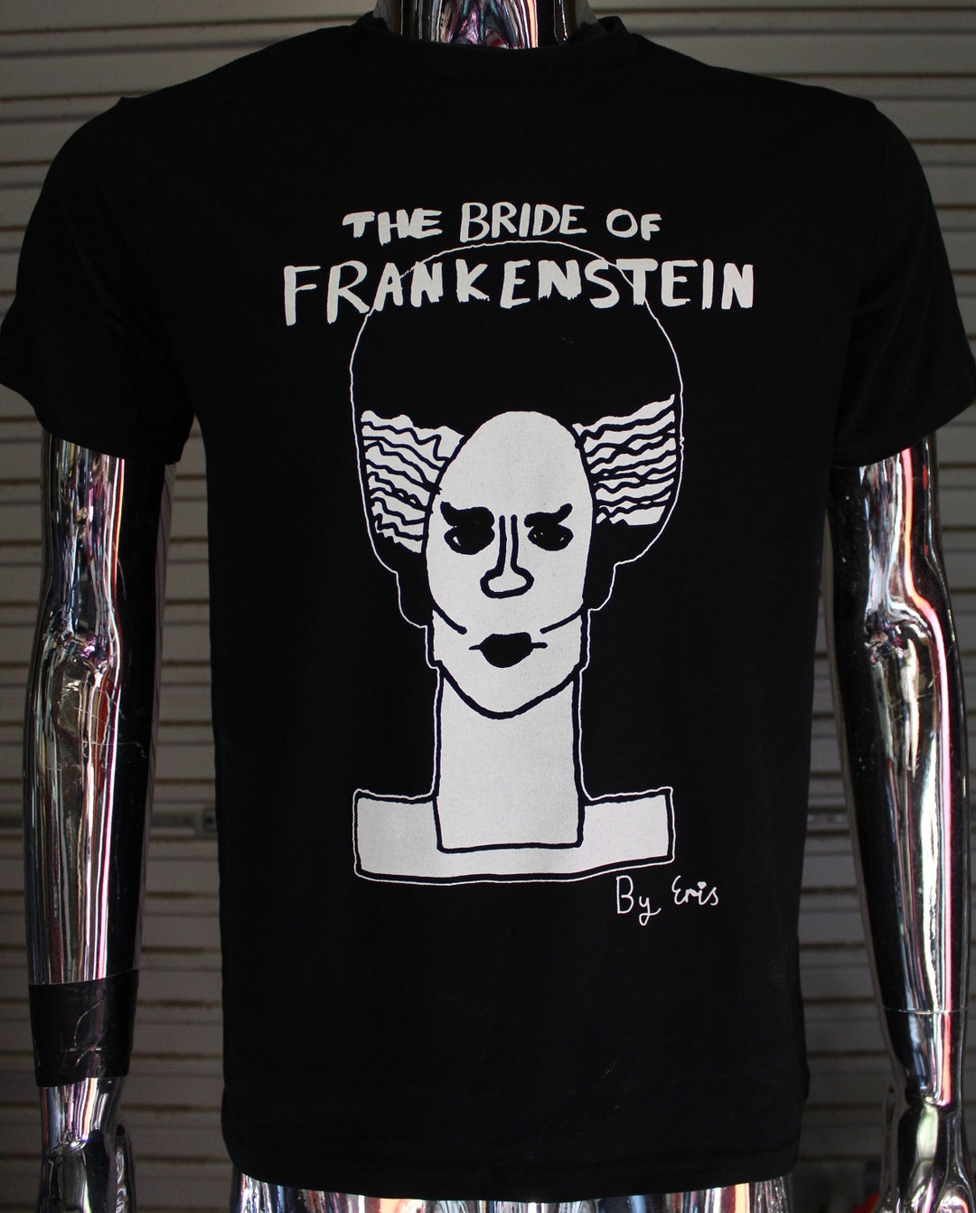 Bride of Frankenstein by Eris T-shirt - Etsy