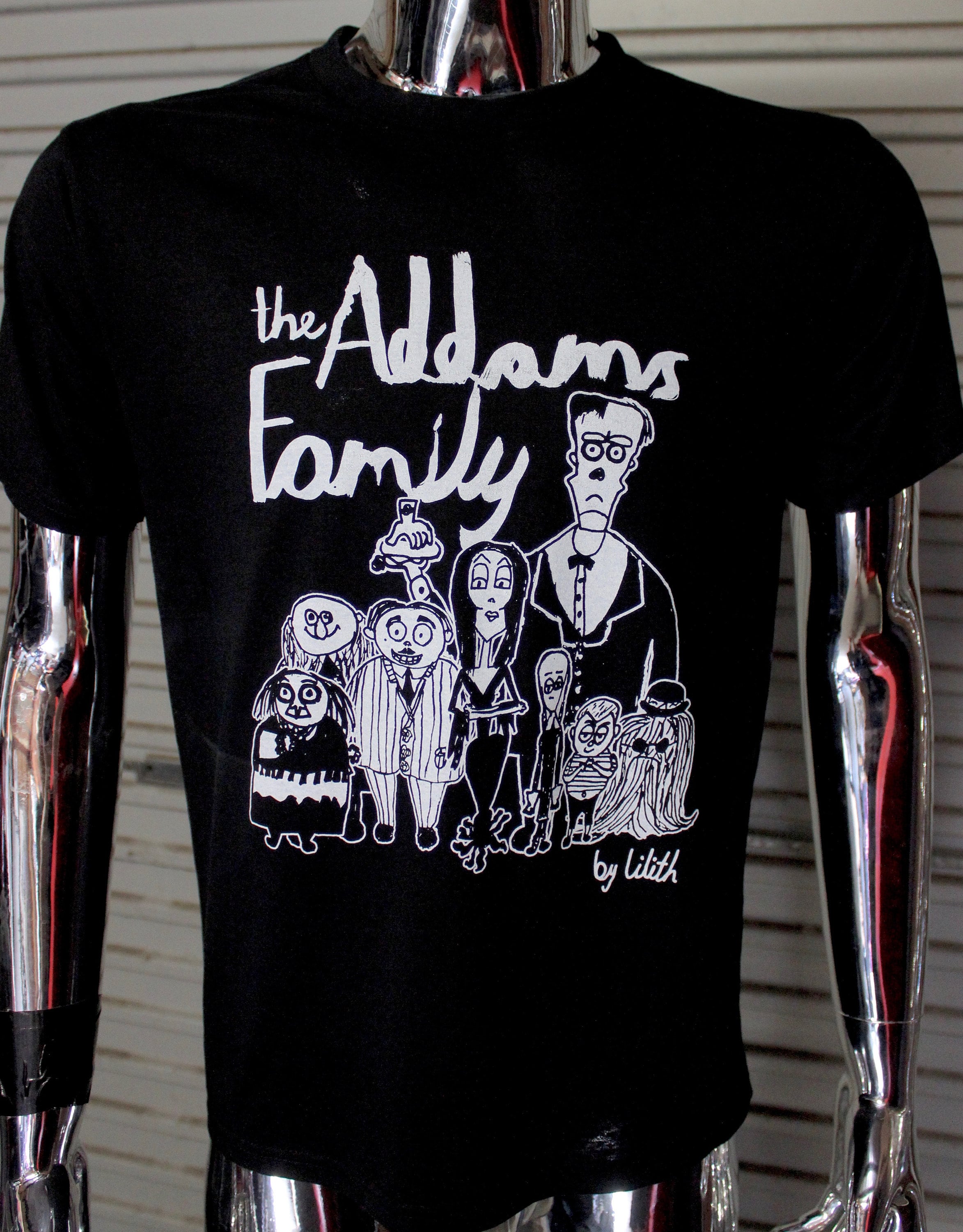 The Addams Family by Lilith T-shirt - Etsy Australia