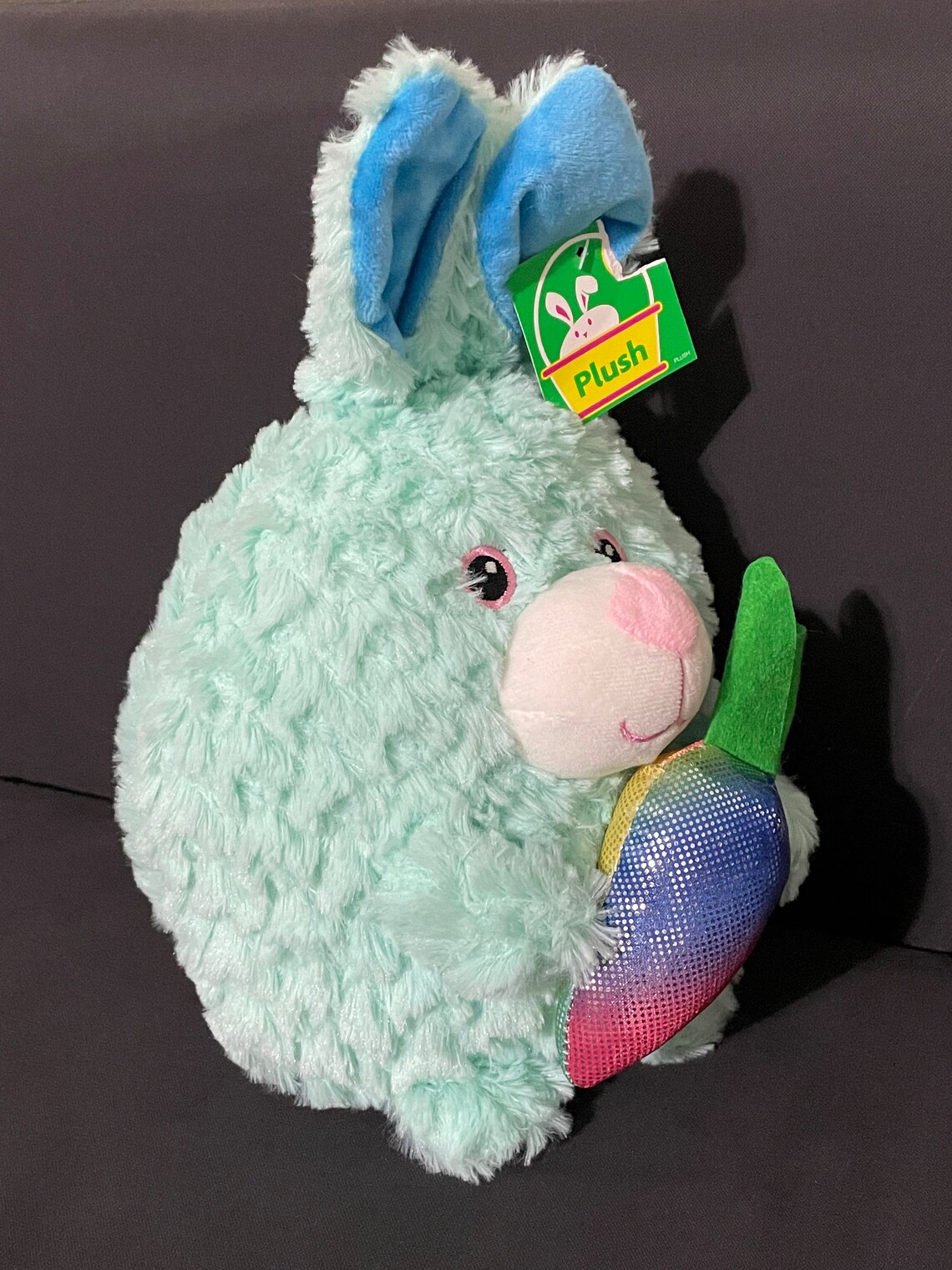 NEW With TAG Squishable Fluffy Bunny/easter Bunny/green Rabbit Plush ...