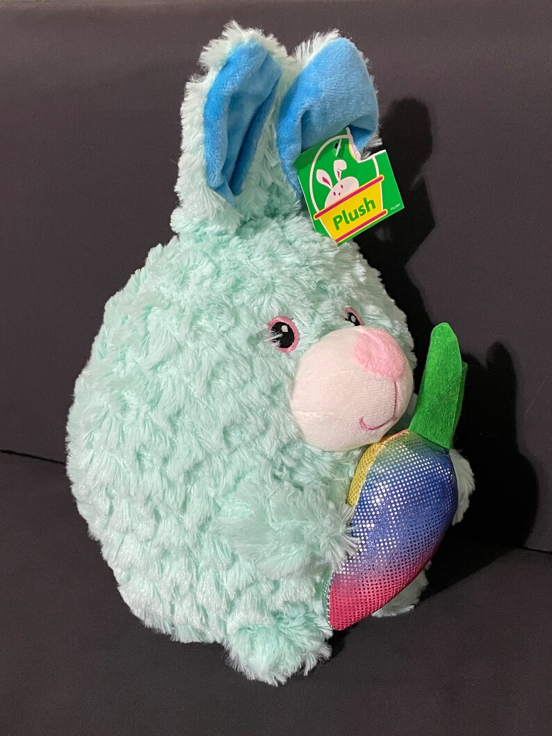 NEW With TAG Squishable Fluffy Bunny/easter Bunny/green Rabbit Plush ...