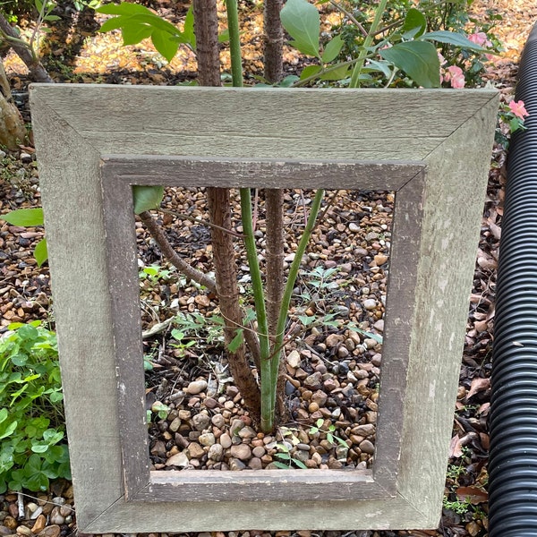 Reclaimed Wood Frame - Etsy