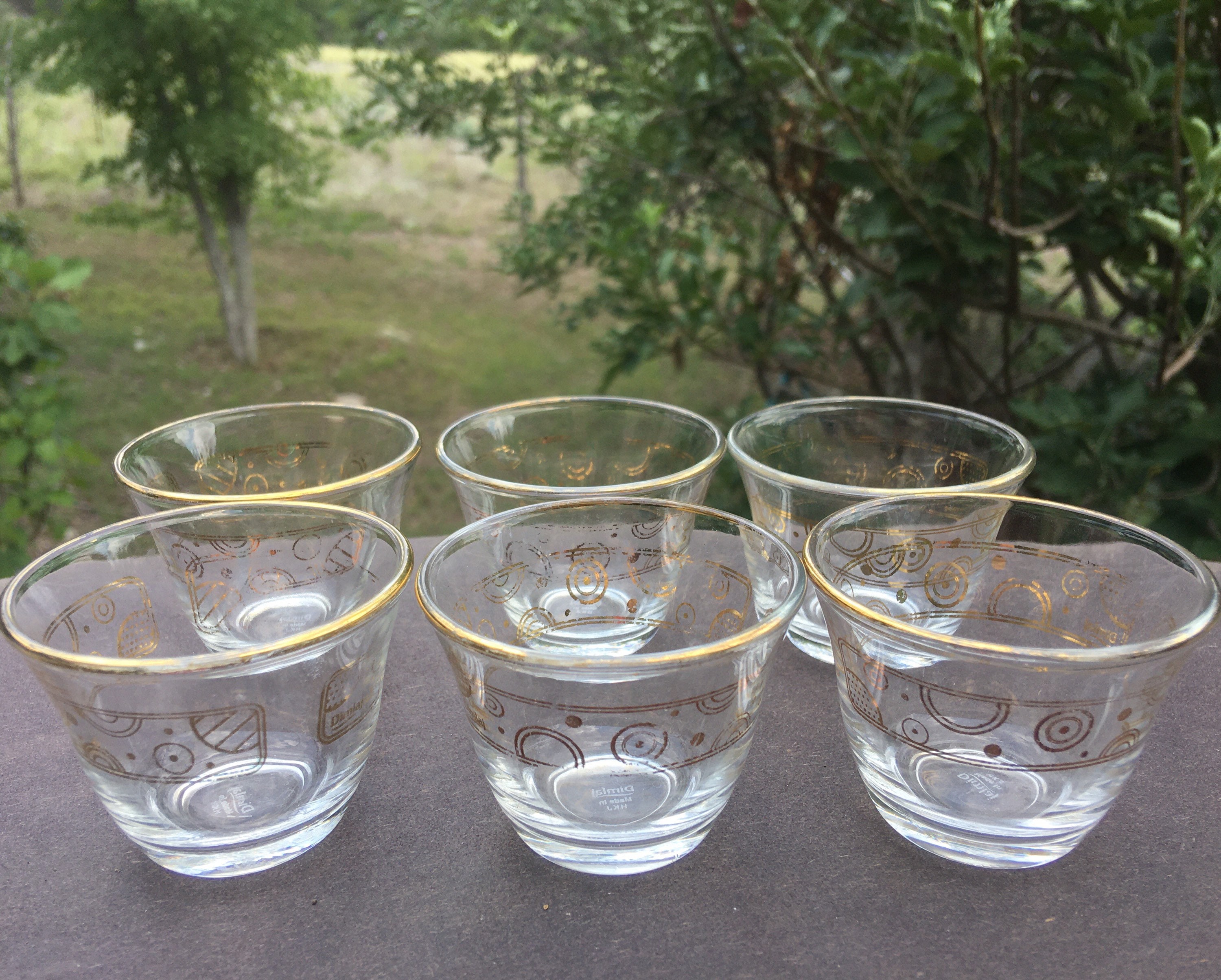 Vintage Hand Blown Glass QAWA Cups/arabic Coffee/shot Glass/sake Cup ...
