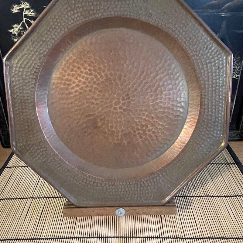Large Copper Tray - Etsy