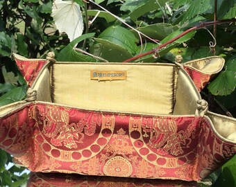 Chinese Silk Box | Etsy