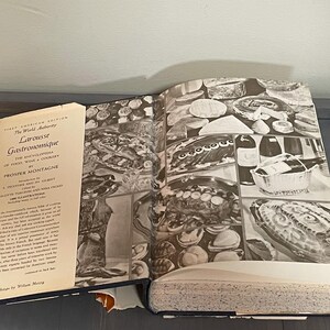 Vintage Larousse Gastronomique Cookbook/the Encyclopedia of Food Wine ...