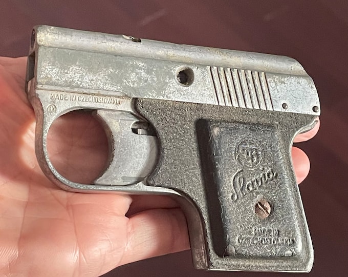Vintage Slávia Alarm Pistol/cz SLAVIA Blank Firing Starter/6mm Pistol ...
