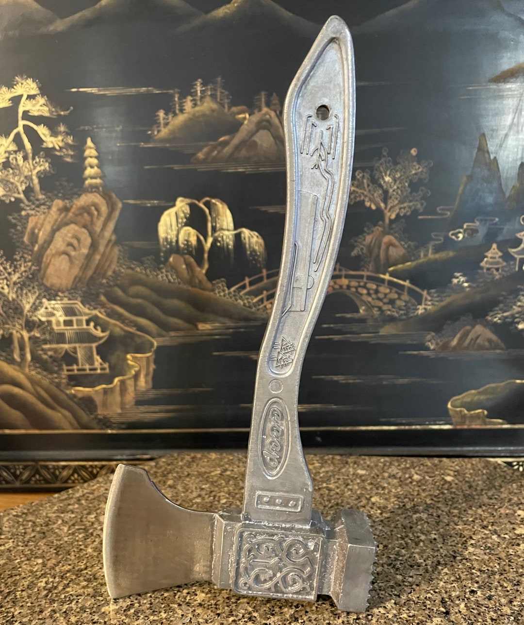 Vintage 1970s Soviet Kitchen Figural Meat Cleaver and Tenderizer ...