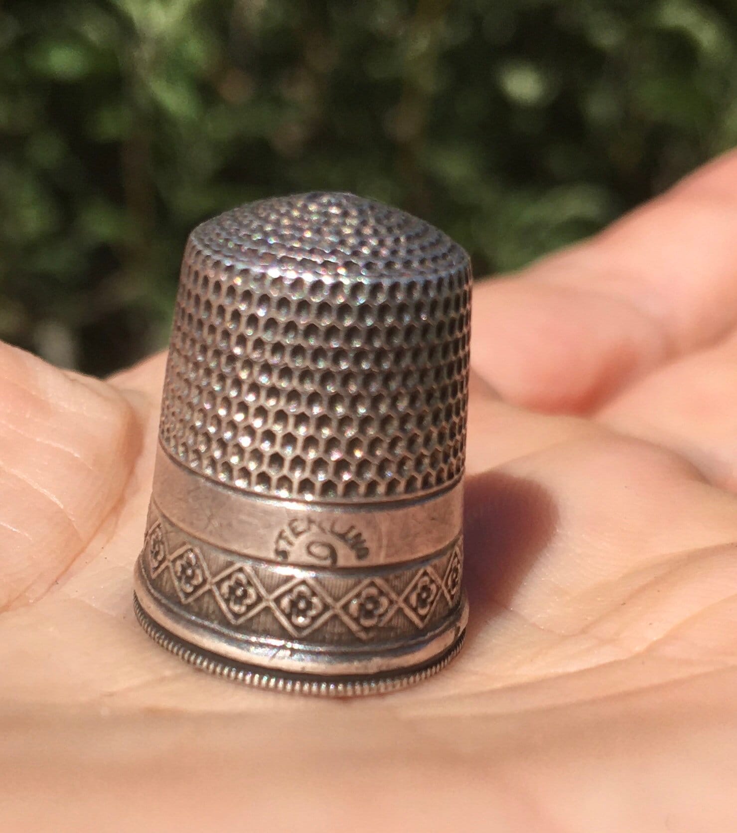 Quilting Thimbles Silver