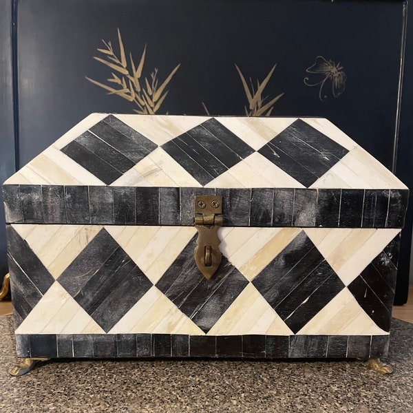 Bone Inlay Chest - Etsy