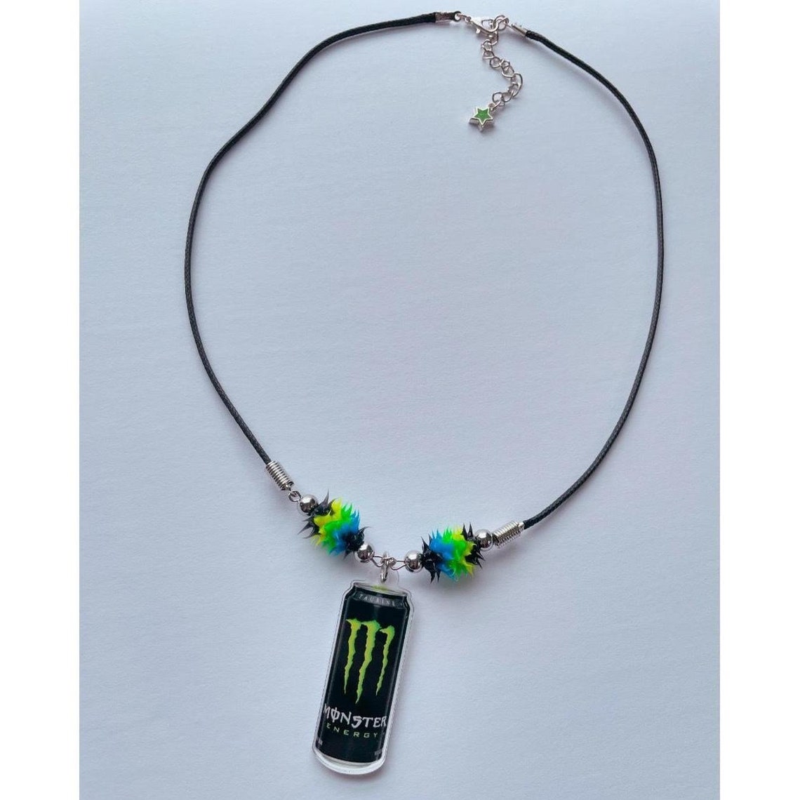 Emo Scene Necklace Mid Early 2000s Jewelry Cord Necklace Soda Charm - Etsy