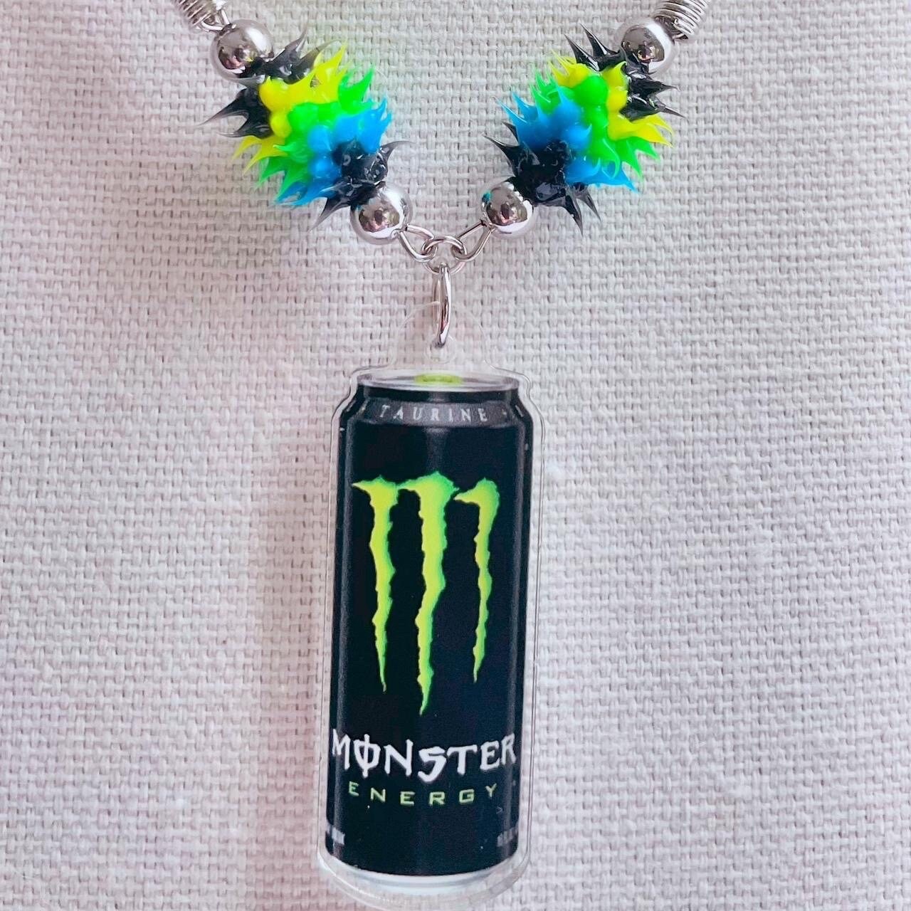 Emo Scene Necklace Mid Early 2000s Jewelry Cord Necklace Soda Charm - Etsy