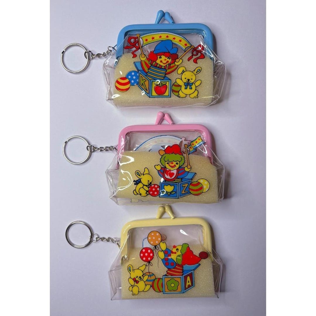 Vintage Kidcore Clown Purse Mini Coin Purse Keychain - Etsy