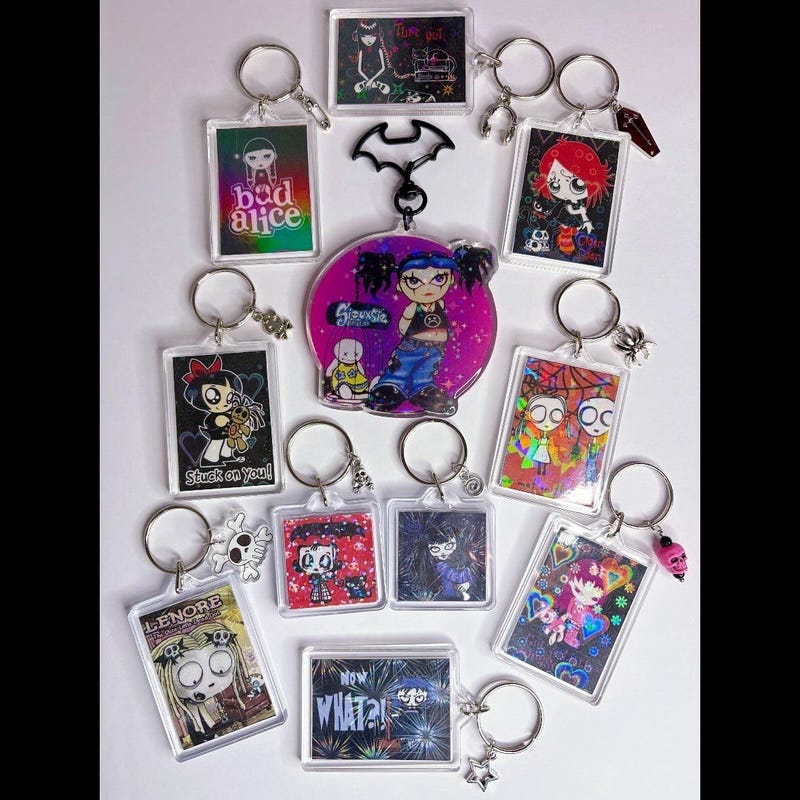 2000s Vintage Keychain - Etsy