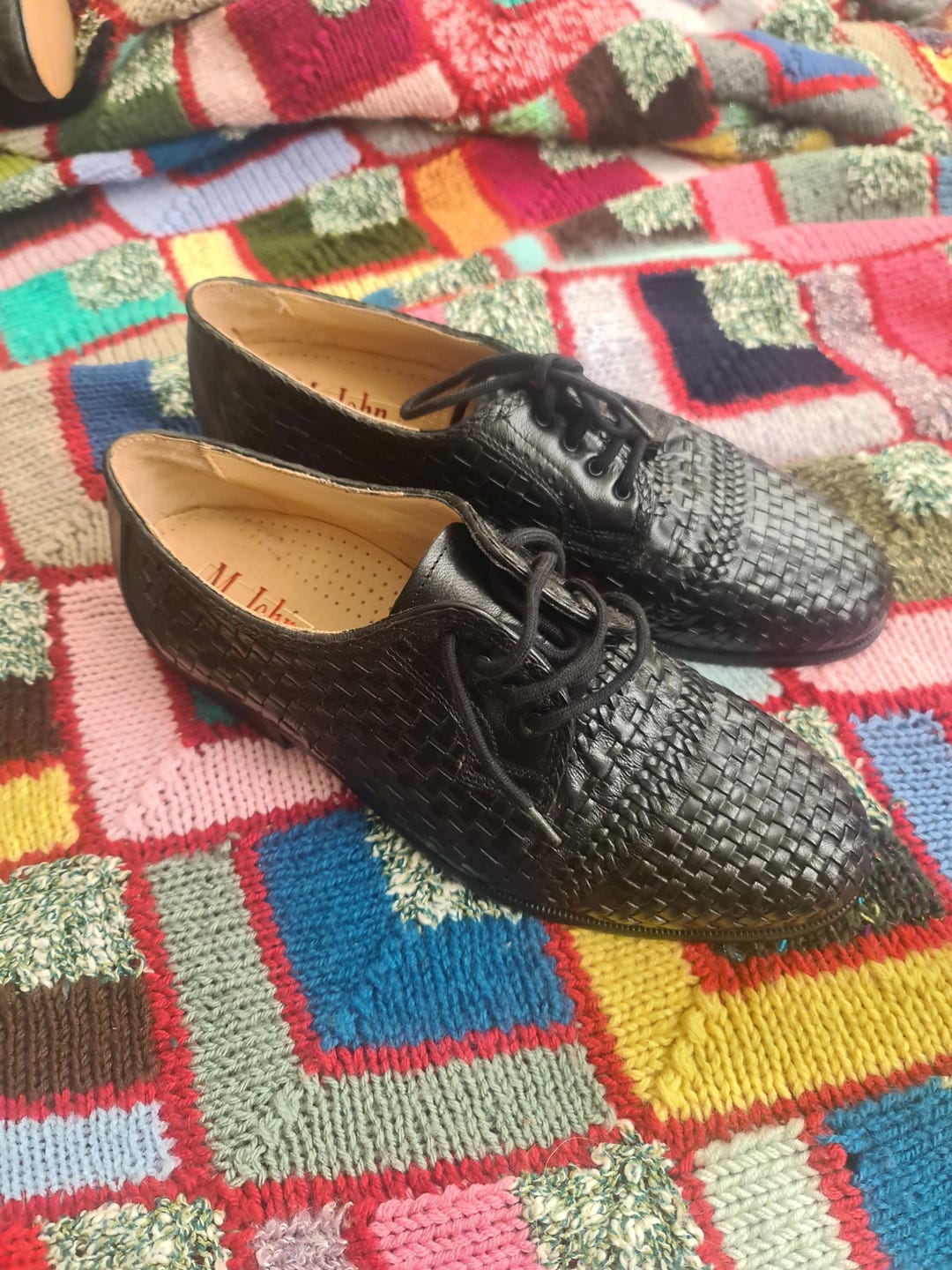Deadstock Vintage M. John by Gallus Leather Lace Shoes Made in Austria ...