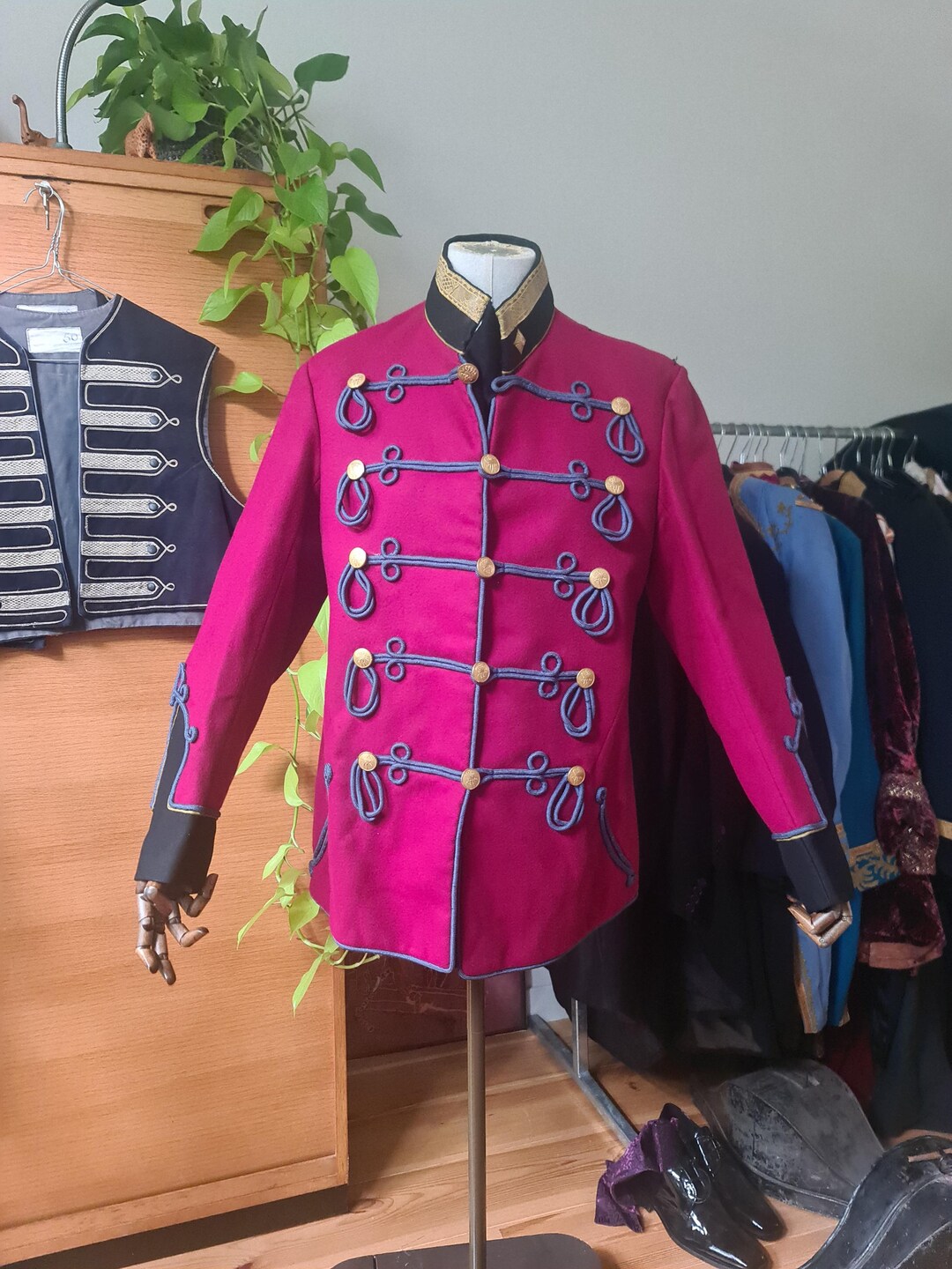Marching Band Bellboy Circus Piccolo Vintage Jacket Costume 1970s - Etsy
