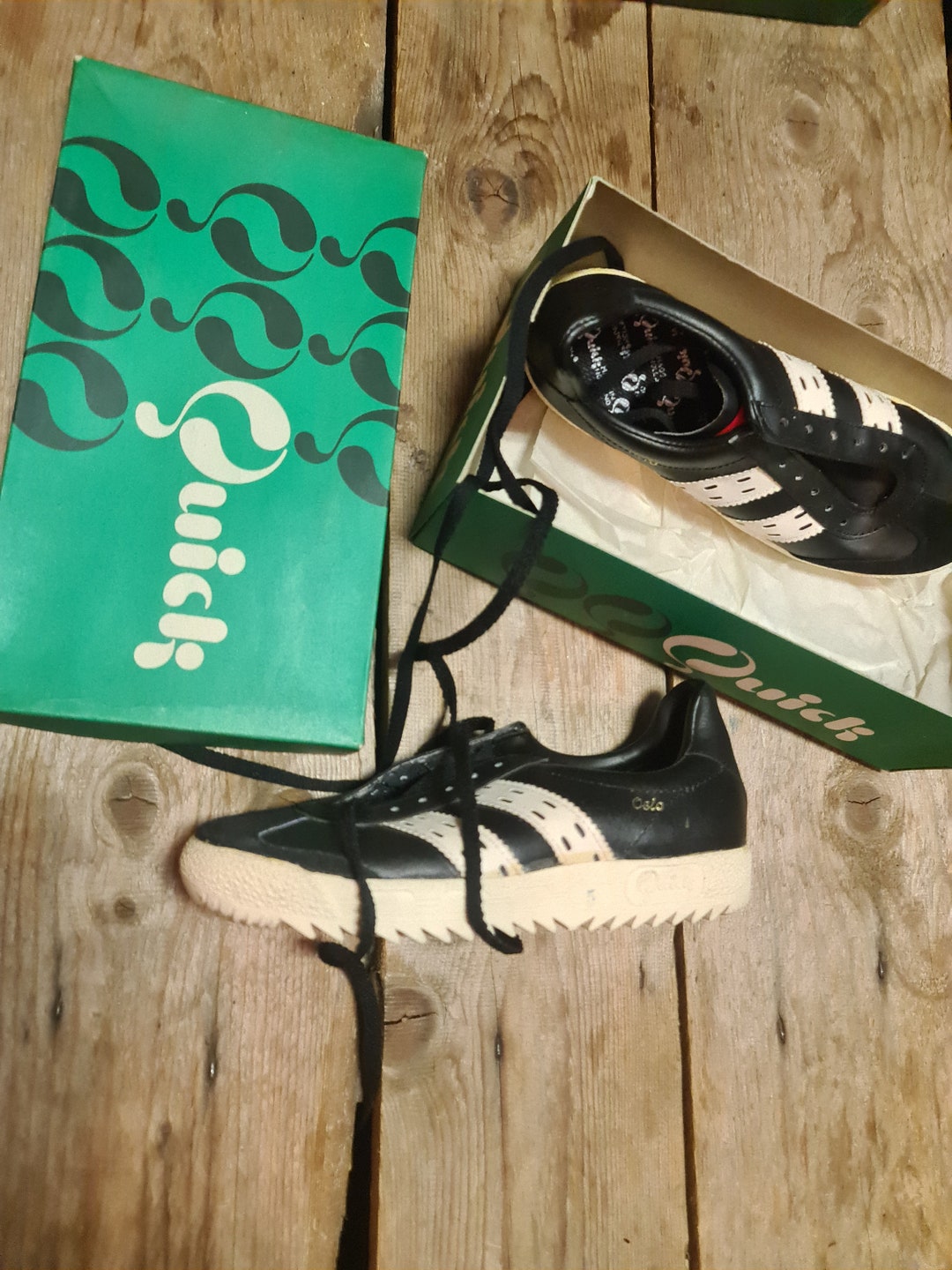 Vintage Quick Sneakers Deadstock 1982 Unworn Size 5 and 5.5 Uk - Etsy