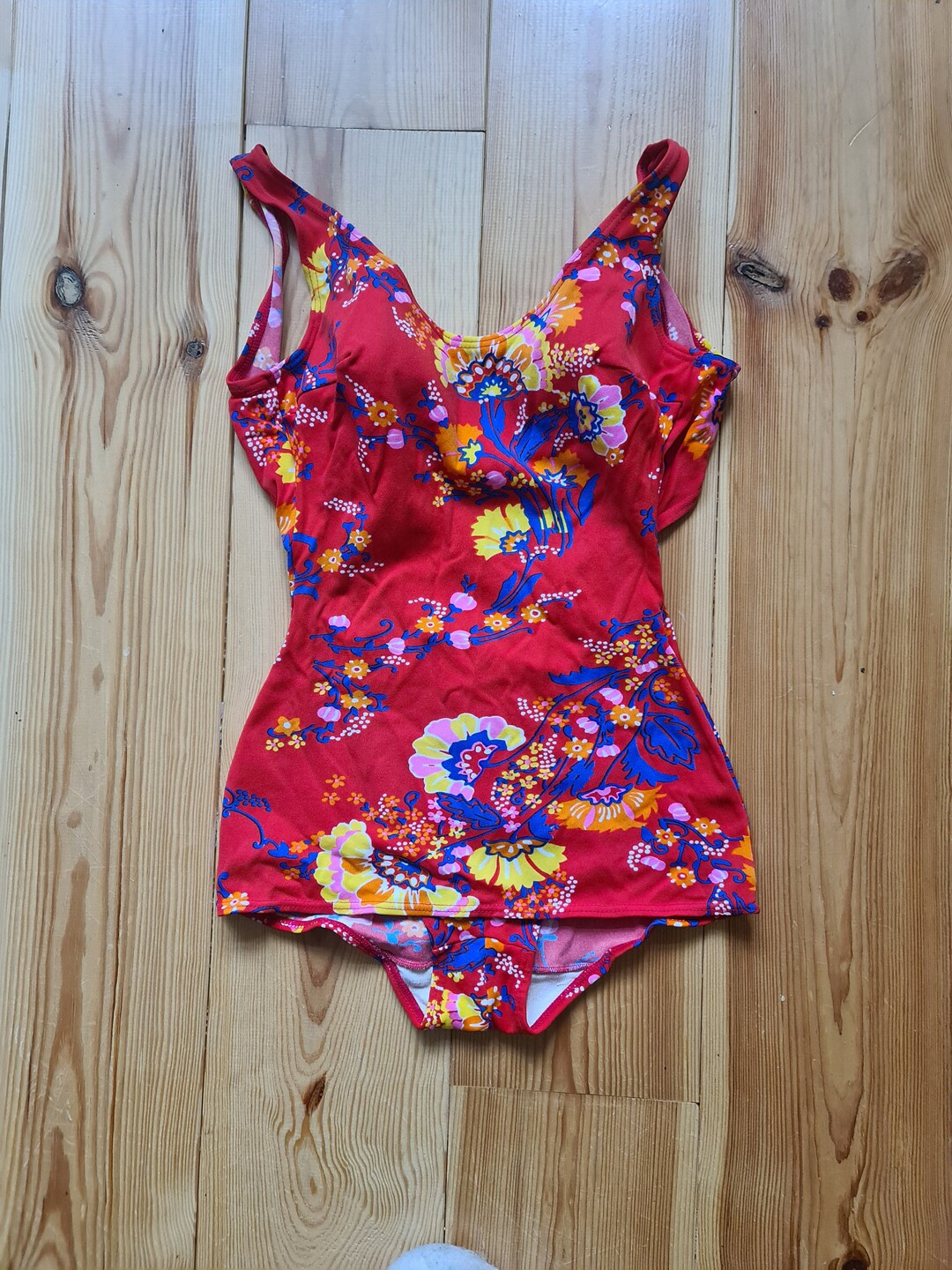 Vintage Bathing Suit Swimsuit Swimwear 1960 1970 Size Medium - Etsy
