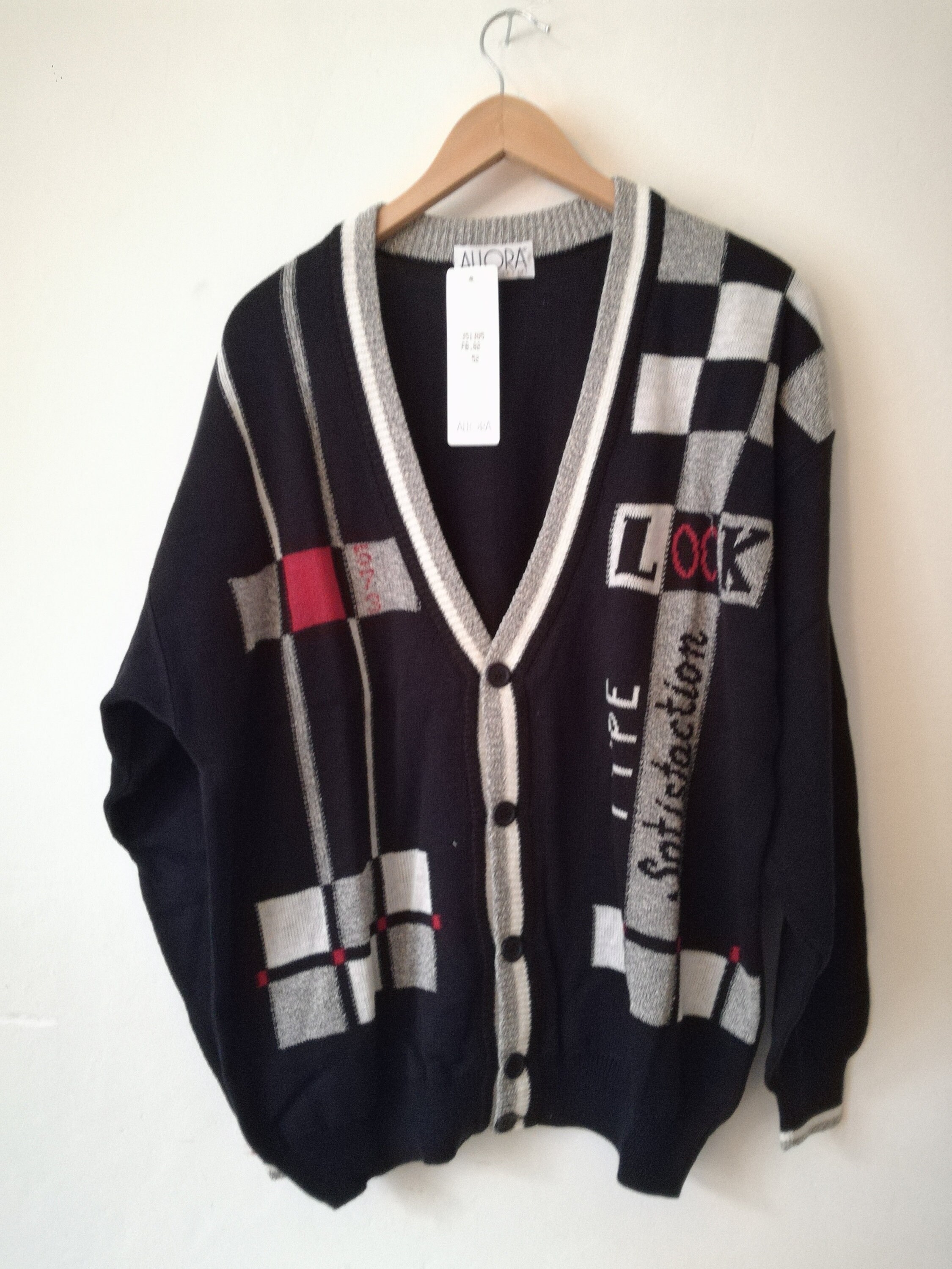 ALLORA cardigan deadstock vintage de Bosch 80s suéter loco - Etsy España