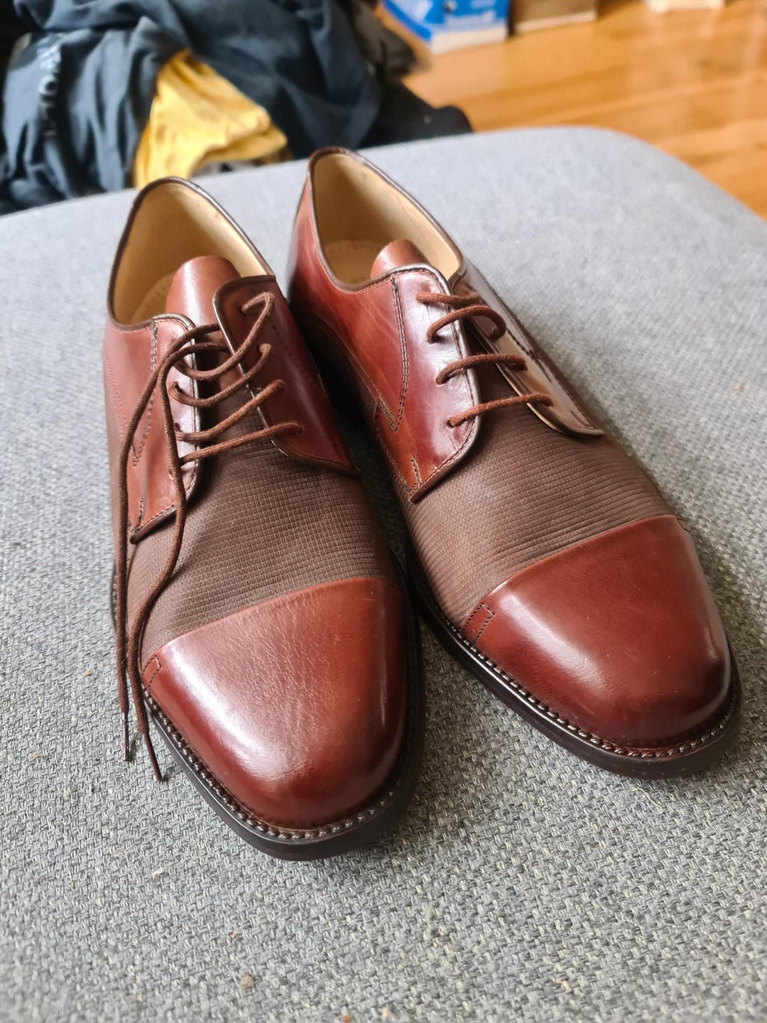 Deadstock Gallus Vintage Leather Lace Shoes, Made in Germany - Etsy