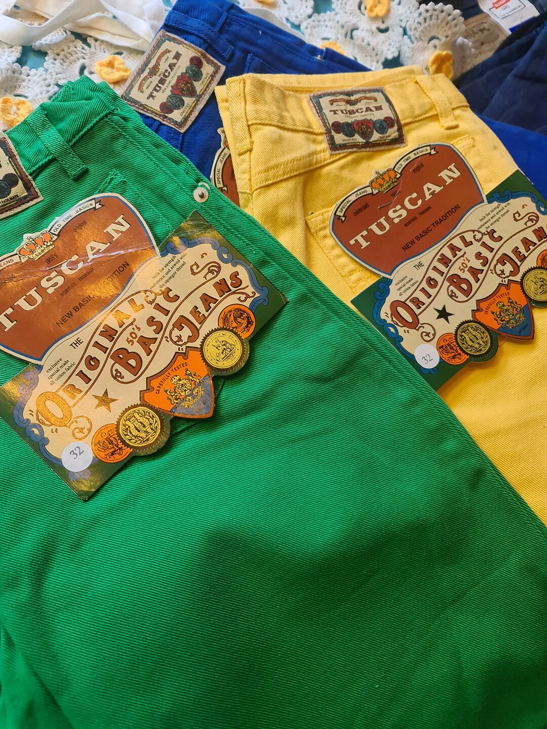 Dead Stock High Waist Vintage Jeans 1985 Deadstock Denim New Old Stock ...