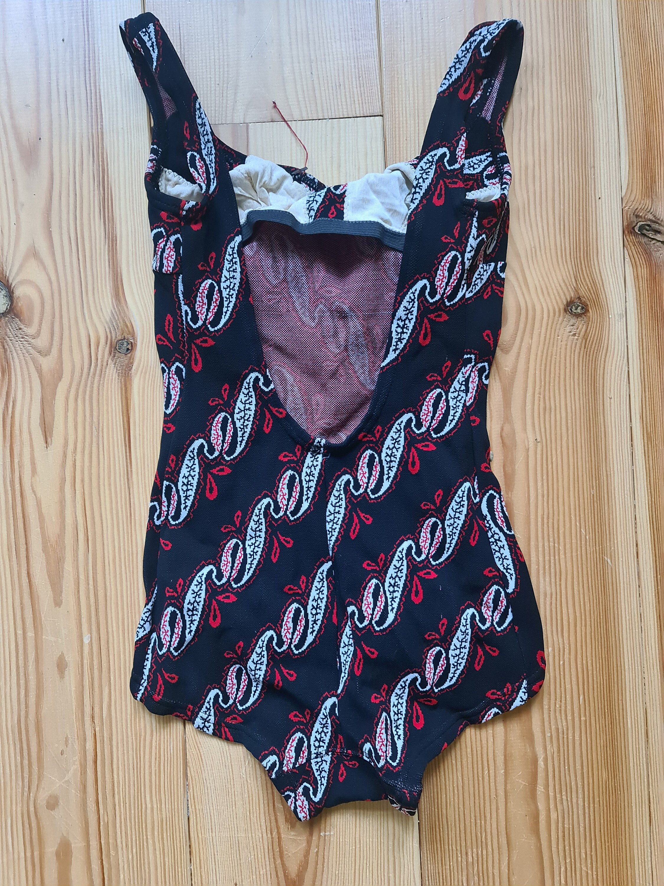 Vintage Bathing Suit Deadstock Swimwear 1960 1950 Size Small New Old ...