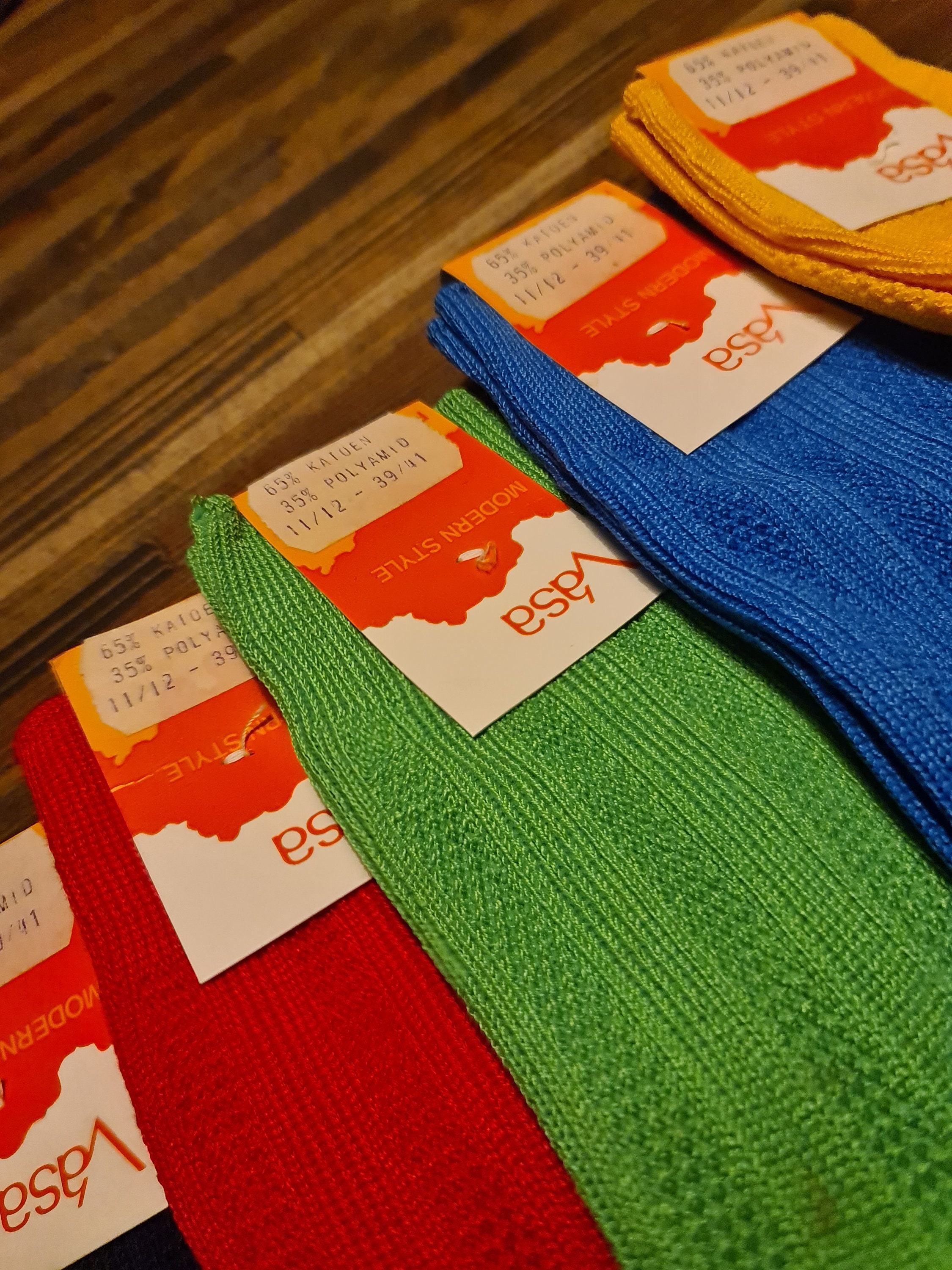 Set of 5 Vintage Deadstock 1960 1970 Womens Socks Unworn Nos - Etsy