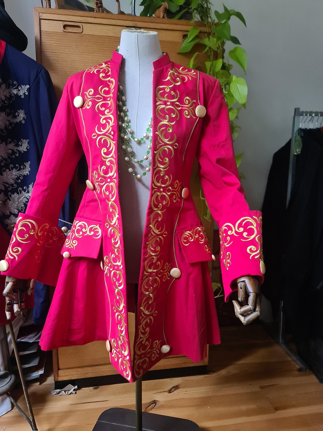 Marching Band Captain Hook the Beatles Circus Vintage Jacket Costume ...