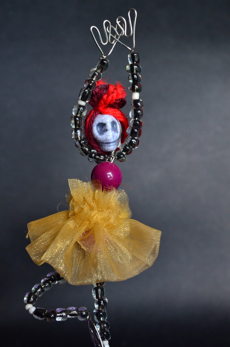 Skeleton Ballet Dancer Puppet Miniature Ornament Sculture - Etsy
