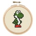 Yoshi Cross Stitch Pattern, Digital PDF, Atari Cross Stitch, Instant ...