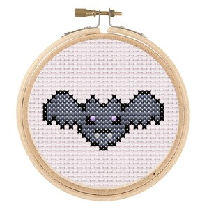 Cute Mini Bat, Cross Stitch Pattern, Simple X Stitching, Tiny Motif ...
