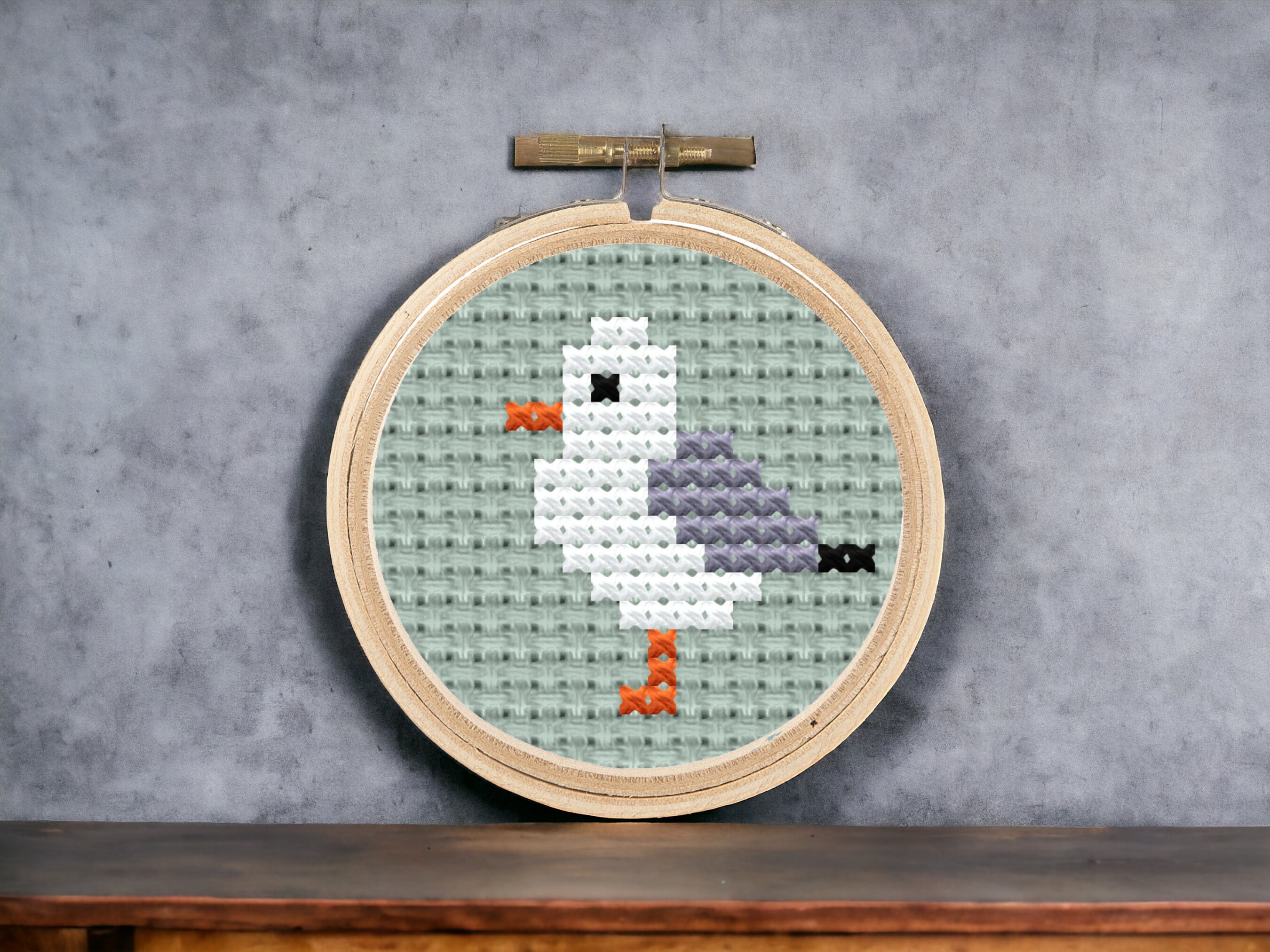 Super Easy Seagull Pattern PDF, Cross Stitch Chart, Instant Download ...