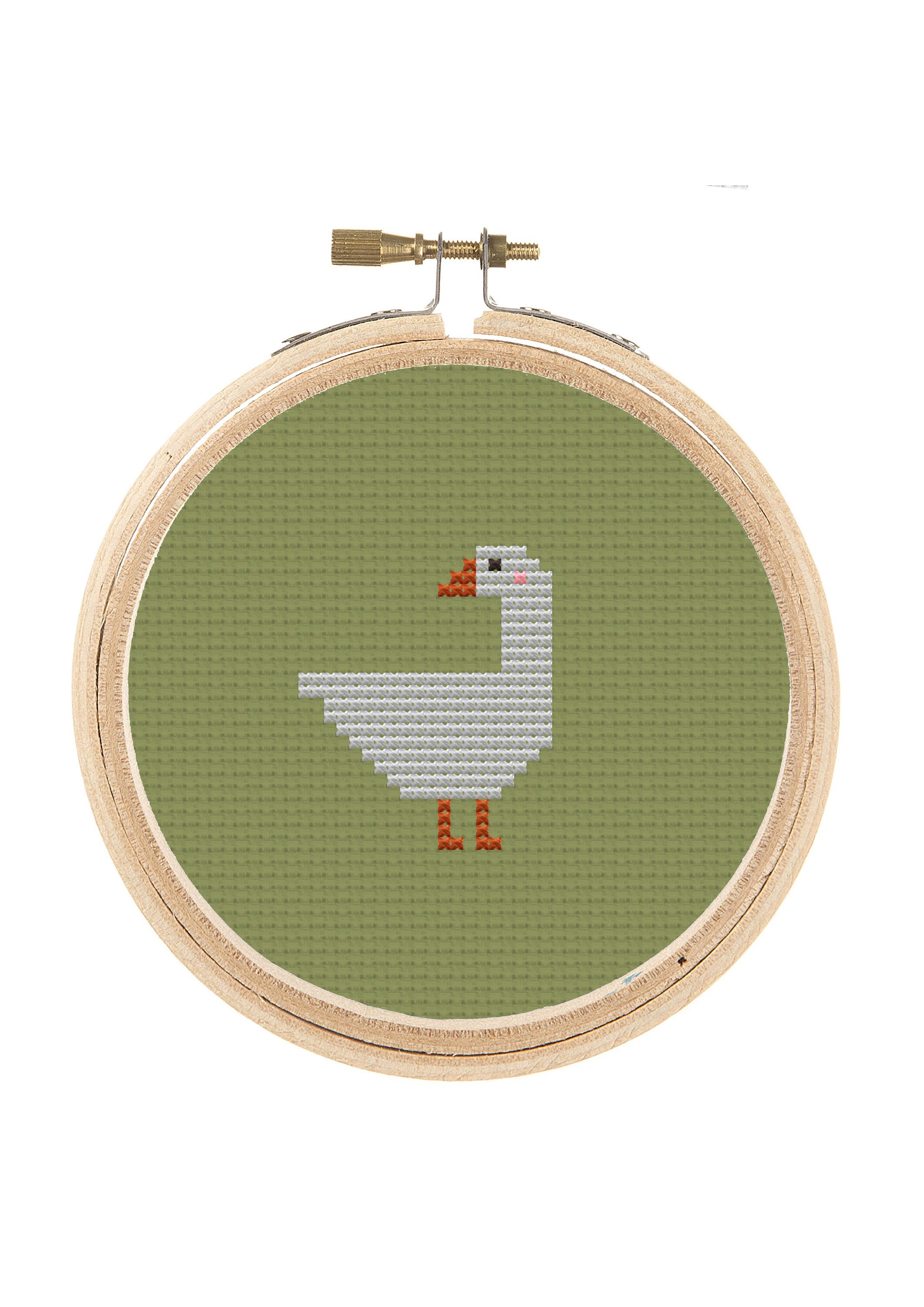 Cross Stitch Goose Pattern, Instant Download, Cute Handmade Gift Idea ...