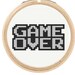 Game Over Cross Stitch Pattern Chart, Retro Gaming Wall Art, Gamer ...