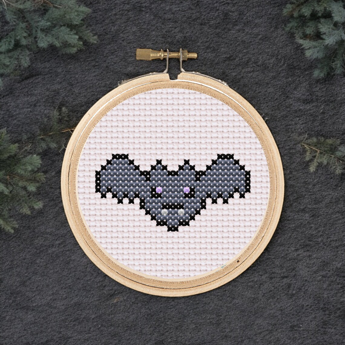 Cute Mini Bat, Cross Stitch Pattern, Simple X Stitching, Tiny Motif ...