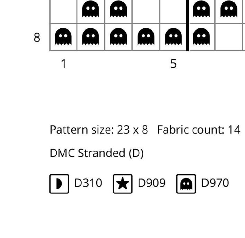 Boo Cross Stitch Pattern, Nursery Halloween Decor, Cute Minimal X ...