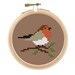 Mrs Robin, Modern Cross Stitch, Easy PDF Pattern, X Stitch Motif for ...