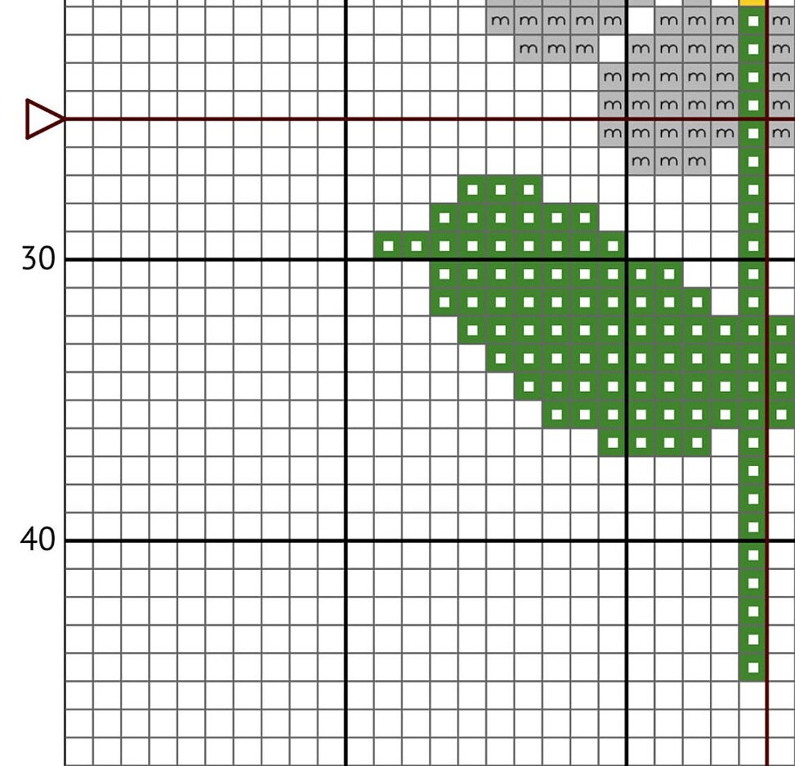 Margarita Flower, Easy Daisy Cross Stitch Pattern, PDF Chart for ...