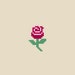 Tiny Rose Cross Stitch Pattern, Vintage Flower Embroidery, Mini Xstitch ...