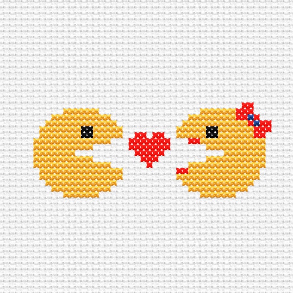 Pac Man Pixel Art - Etsy