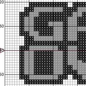 Game Over Cross Stitch Pattern Chart, Retro Gaming Wall Art, Gamer ...