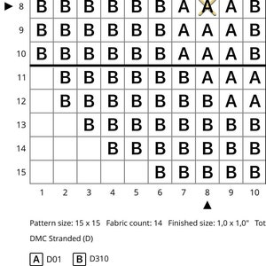 Magic Eight Ball Cross Stitch Pattern, Game Room Decor, Lucky One, Dorm ...