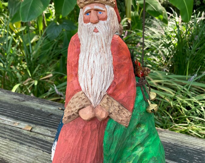 Cypress Knee Santa - Etsy