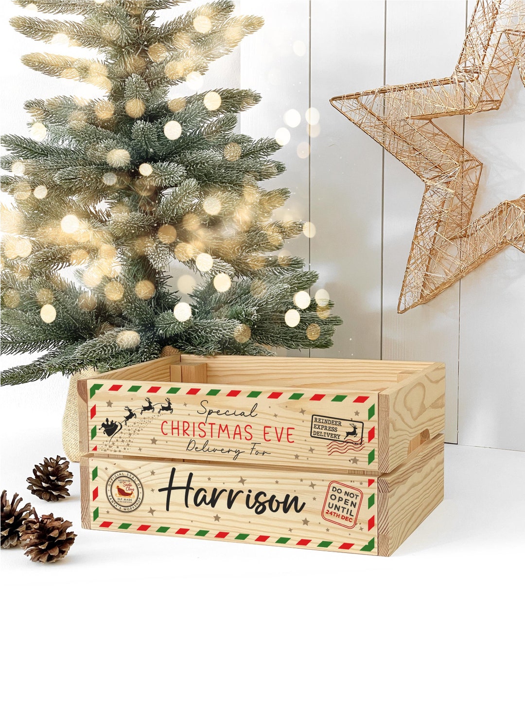 Magical Personalised Christmas Box for Kids - Perfect for Christmas Eve ...