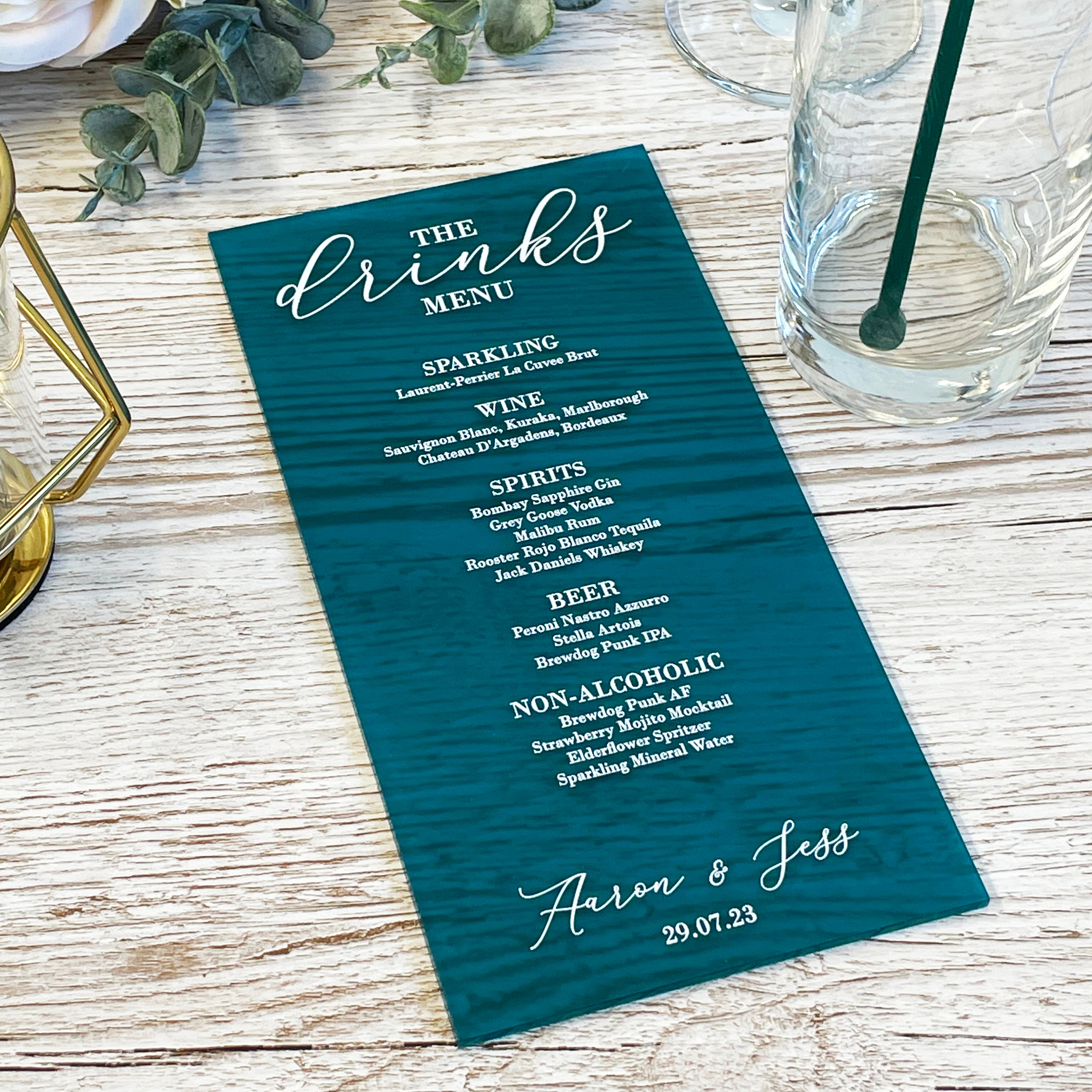 Exhibiciones De Bebidas Para Bodas Nueva Decoración De Boda De Color