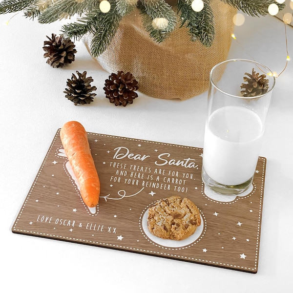 Santa Plate - Etsy UK