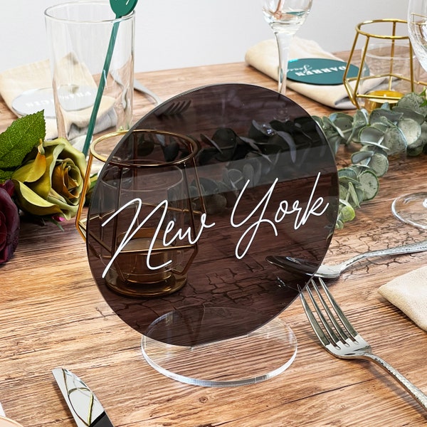 Table Name Signs - Etsy UK