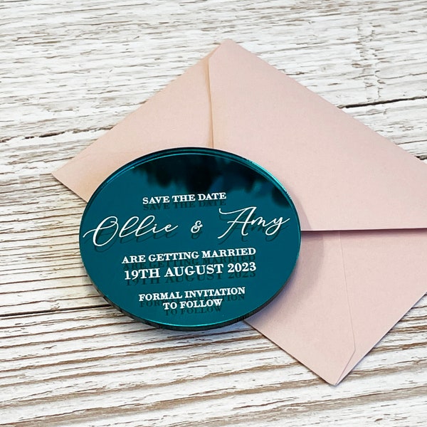 Save the Date Magnet - Etsy UK