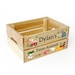 Personalised Kids Toy Farm Animals Wooden Storage Toy Box - Etsy