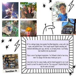 Embroidered Punk Rock Patch Mohawk Skull Pocket Custom Sew on Patches ...