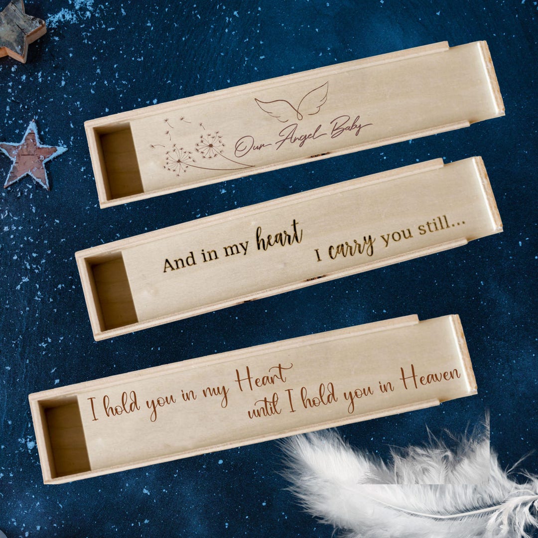 Miscarriage, Baby Loss Keepsake, Stillborn Sympathy Gift, Memorial Box ...